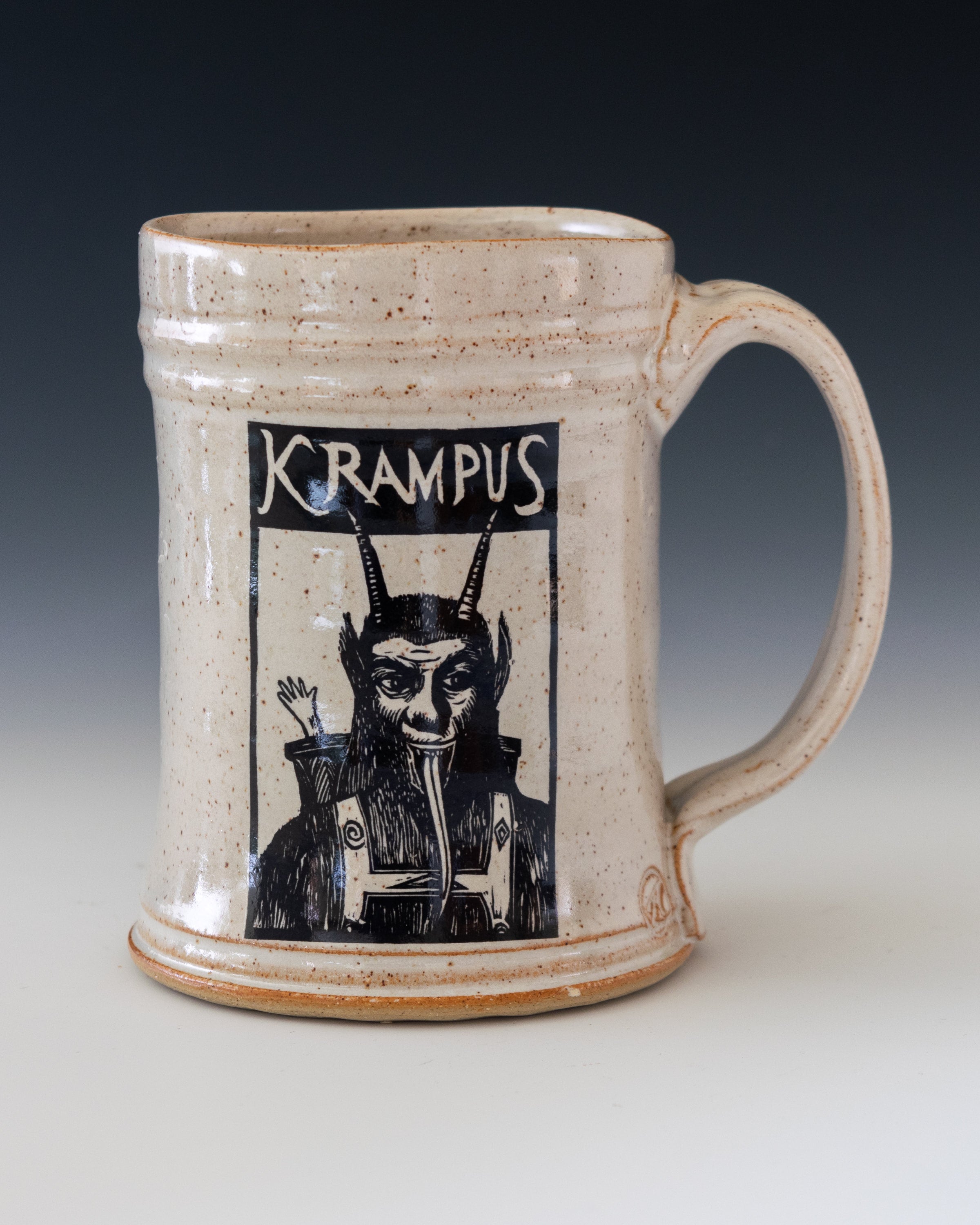000 - Krampus Tankard (Pre-Order) | Andrew Linderman Pottery